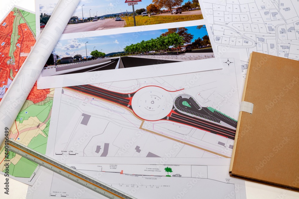 Urbanisme Aménagement Du Territoire Cartes De Plan De Masse D Un