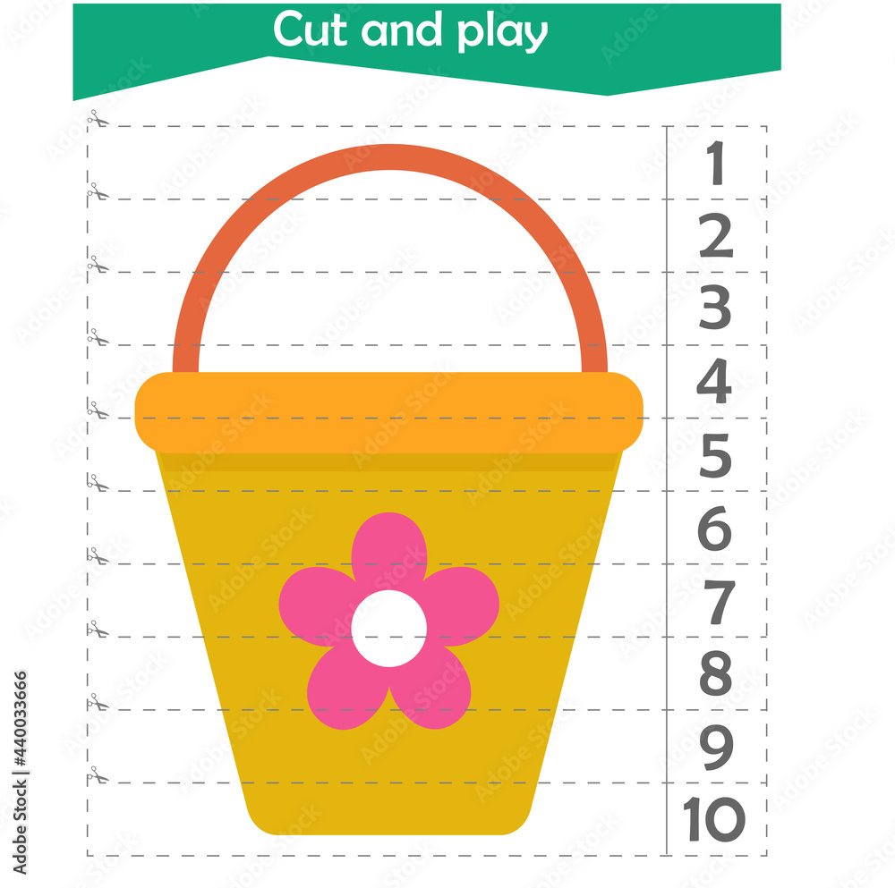 Math Puzzle For Children We Cut And Play Counting Up To 10 Sand math-puzzle-for-children-we-cut-and-play-counting-up-to-10-sand