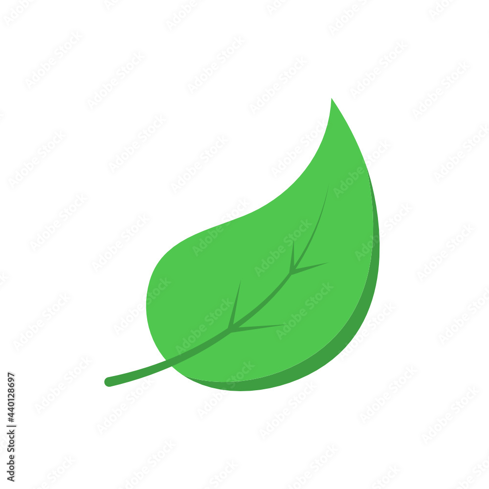 Leaf icon. Ecology nature icon. Green environment and natural symbol ...