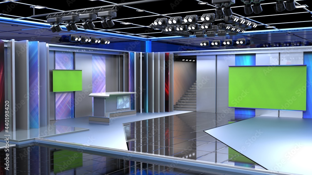 Tv Studio Background Gif