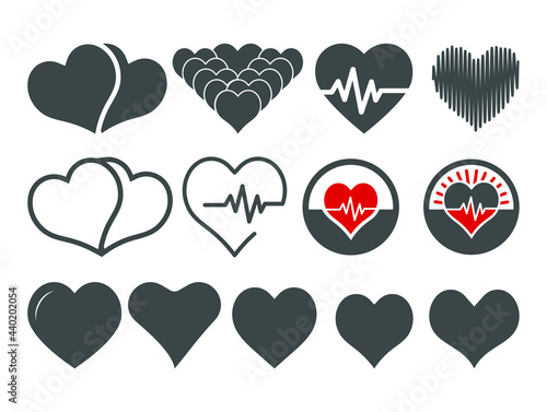 Heart shape svg, Heart Symbol svg, Heart Logo svg, Heart vector Stock ...