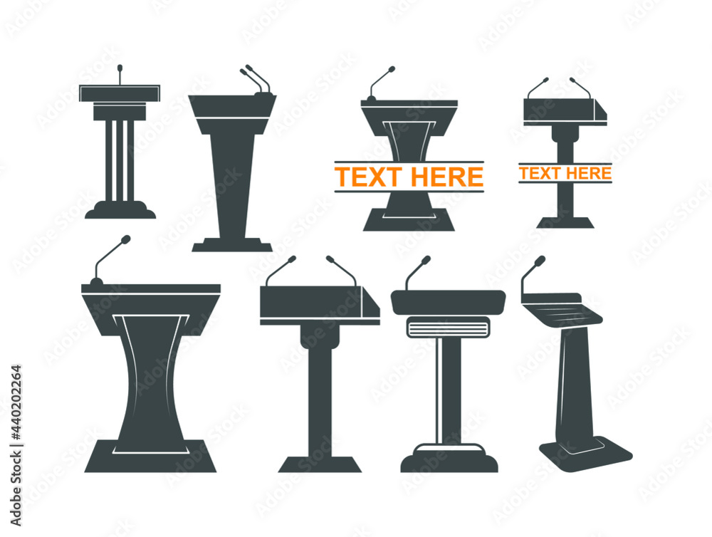 Podium Stand, Podium Stand Clipart, Speaker Podium, Lecture Podium ...