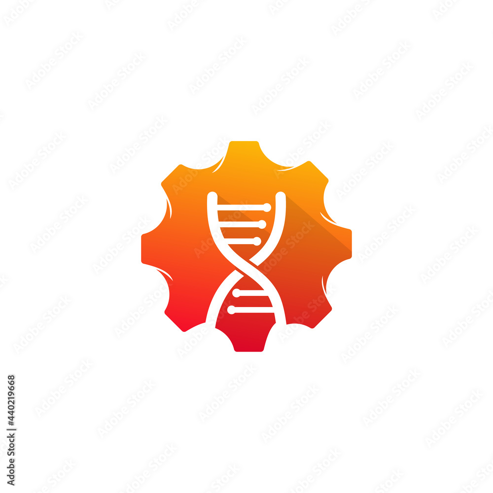 Mechanic DNA logo vector template, Creative DNA logo design concepts ...