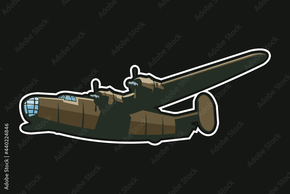 Photo & Art Print American medium-range heavy bomber in service during ...