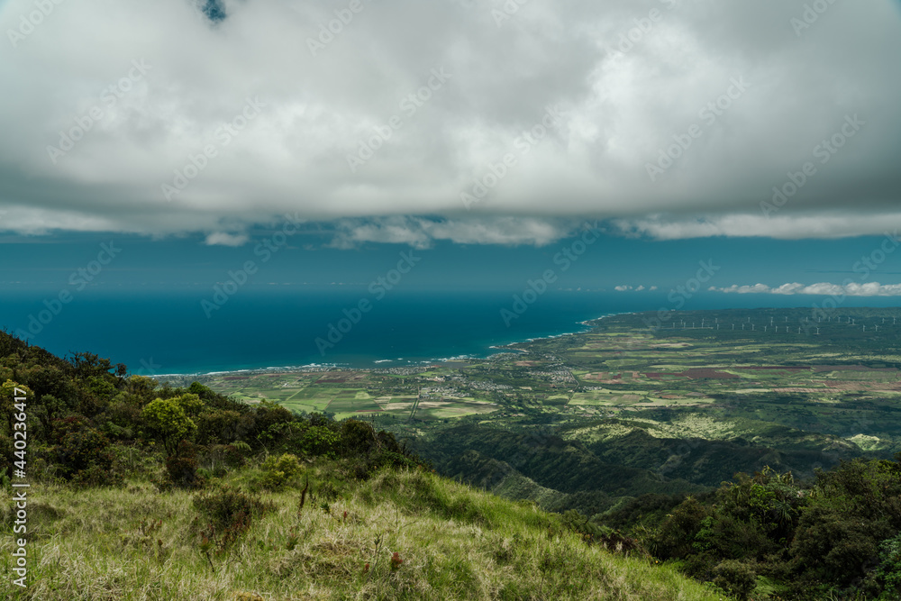Fotka „Kaʻala or Mount Kaʻala is the highest mountain on the island of ...