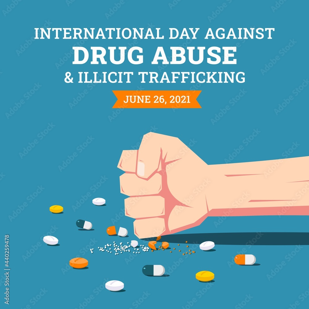Poster International day against drug abuse and illicit trafficking ...
