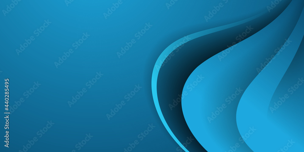 Blue background vector illustration lighting effect graphic for text ...
