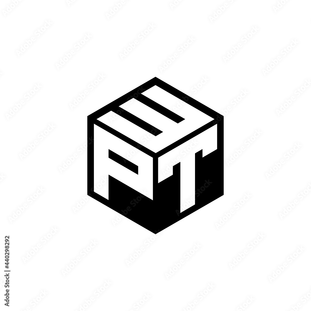 Ptw Letter Logo Design With White Background In Illustrator Vector Logo Modern Alphabet Font