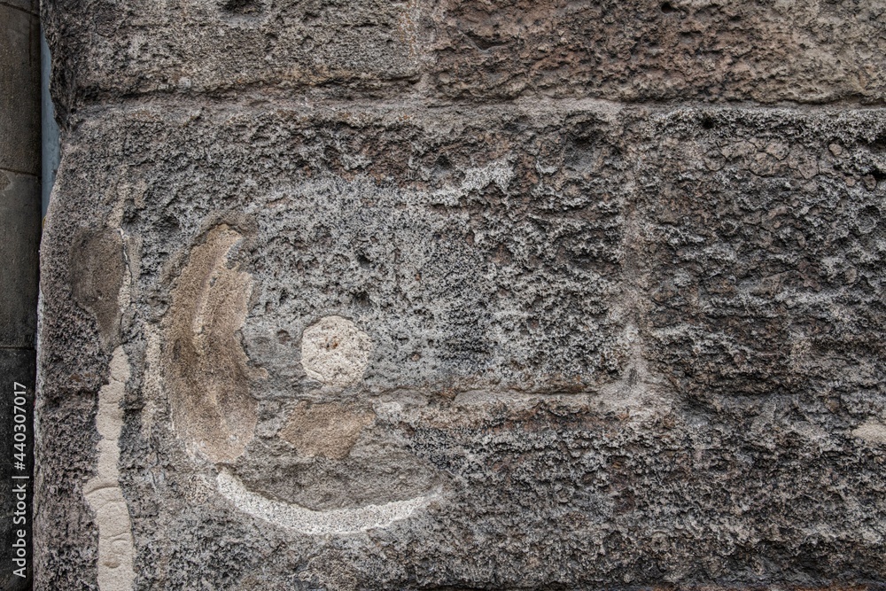 The so called bread circle on the facade of the Vienna Saint Stephens ...