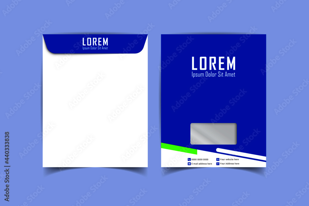 Envelope A4. Envelope A4 vector design. digital hand drawn. Paper ...