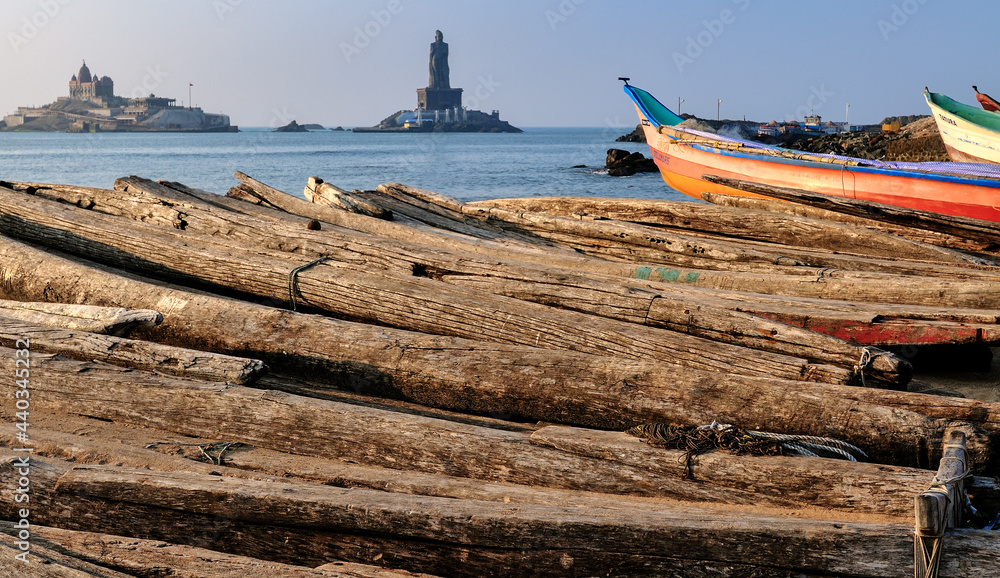 Kanyakumari Beach Stock Photo Adobe Stock