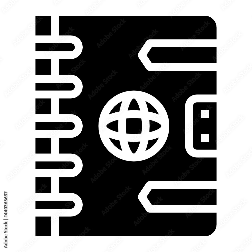 Guide Book Stock Vector | Adobe Stock