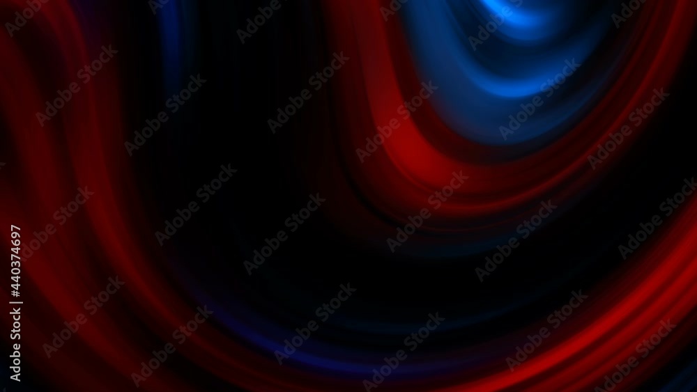 Seamless loop in 4K creative design of 3d background with Neon Colors ...