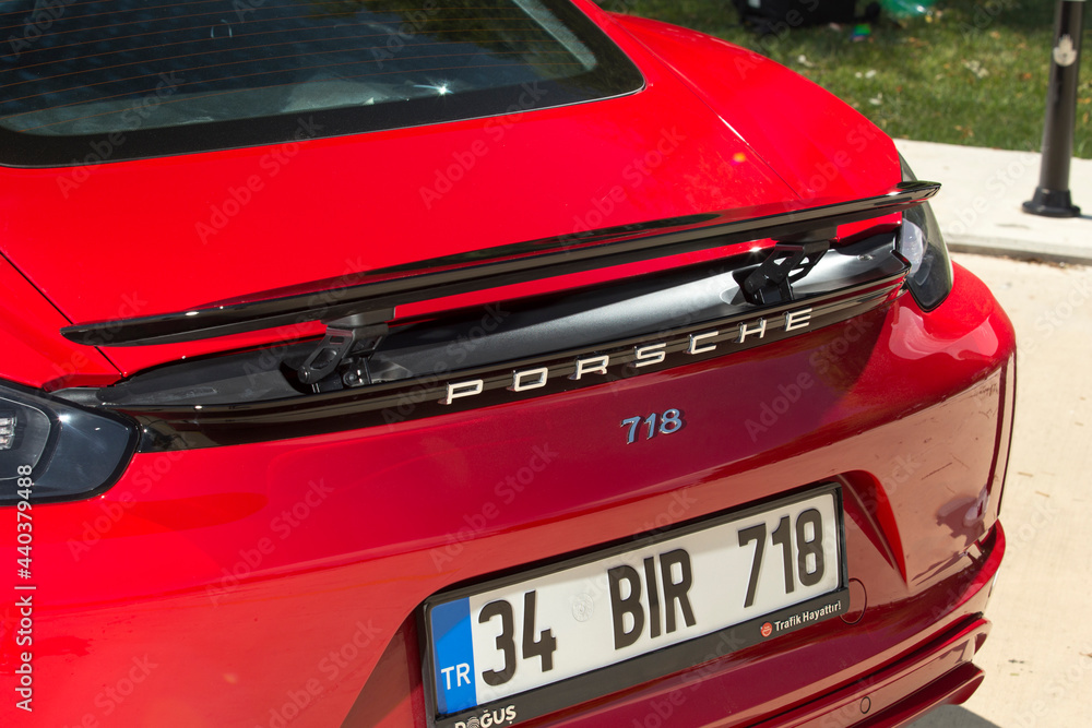 Porsche Cayman 718 is a mid-engined two-seater sports car built by ...