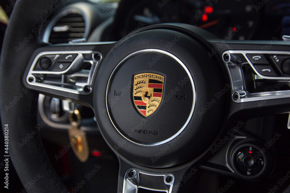 Porsche Cayman 718 is a mid-engined two-seater sports car built by ...