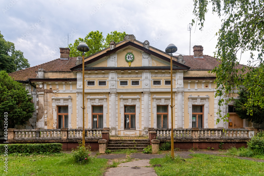 Krivaja, Serbia - June 06, 2021: The Krivaja summer house was built at ...