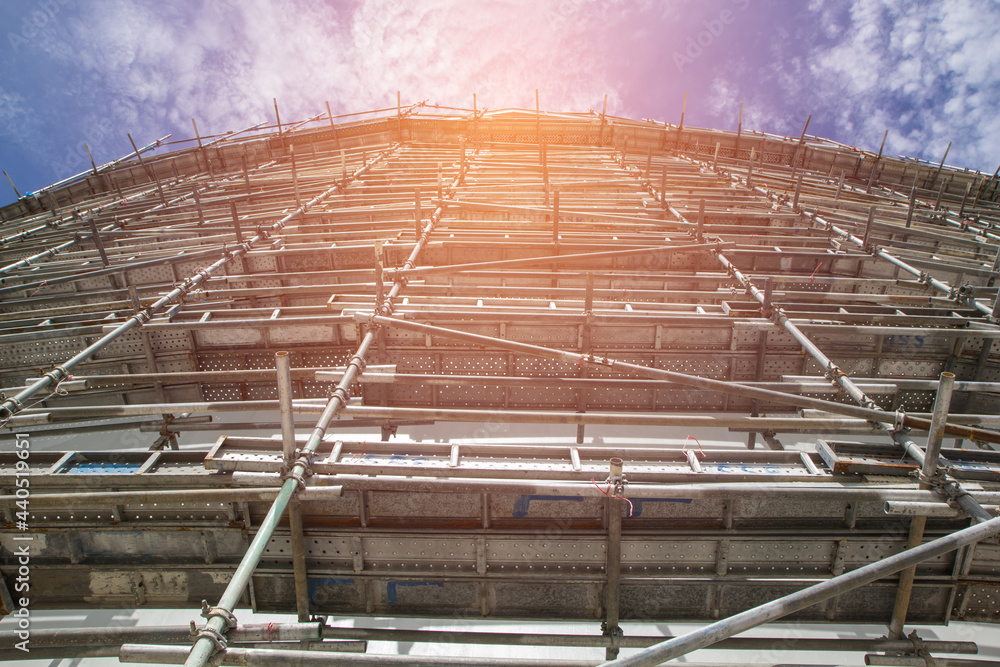 scaffolding Stock Photo | Adobe Stock