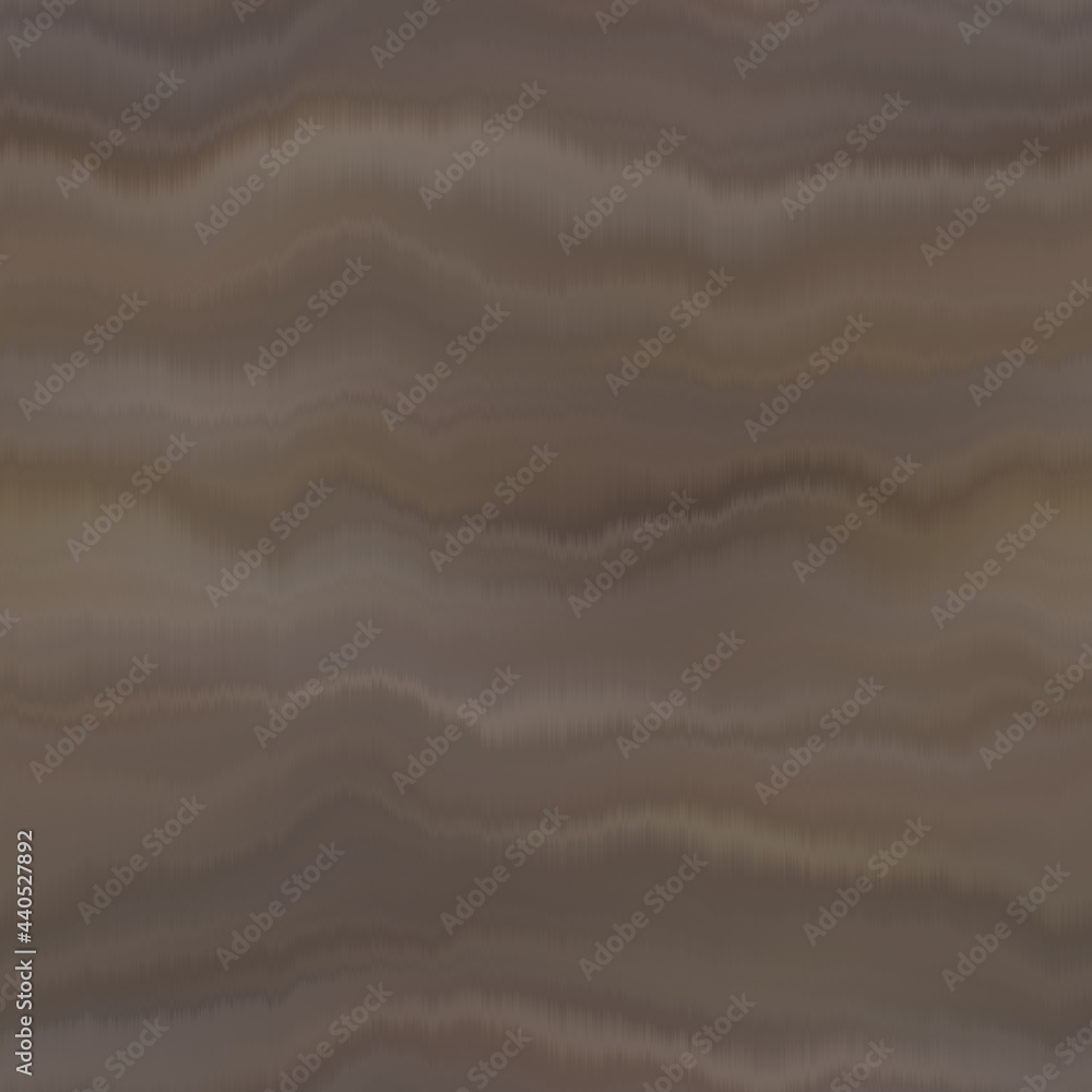 Seamless striped brown gradient pattern swatch. Soft blurry dyed wave ...