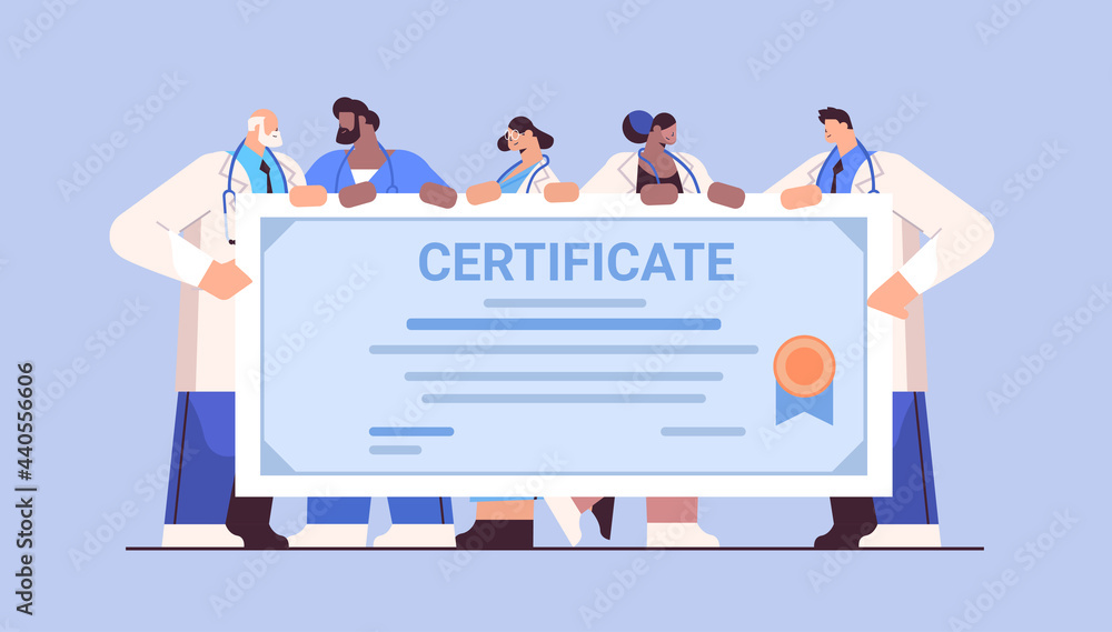 graduated doctors holding certificate graduates celebrating academic ...