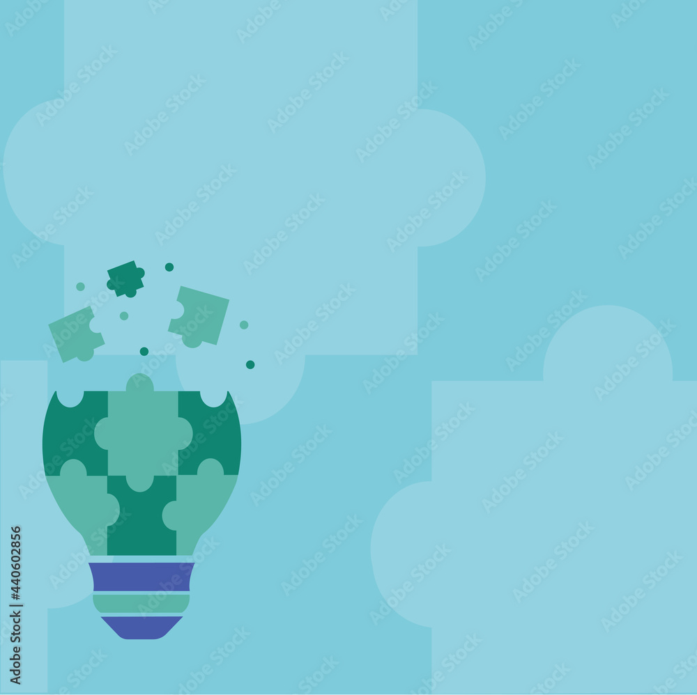 Abstract Brainstorming Problem Solutions Careful Thinking Concept ...