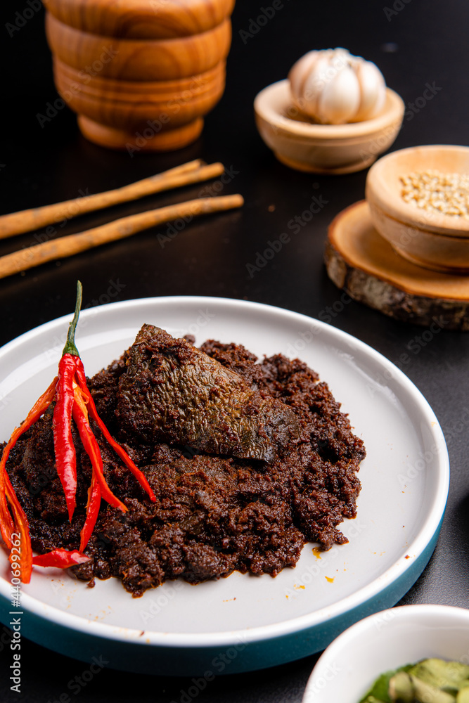 Beef Rendang is a Minang dish originating from the Minangkabau region ...
