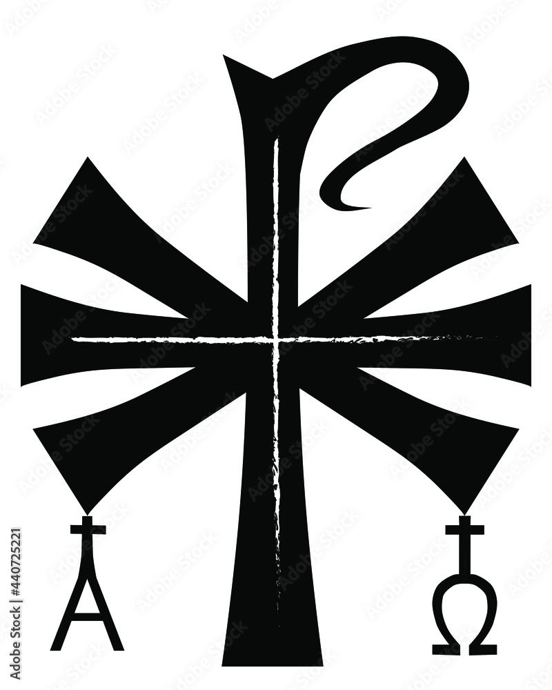 XP is the early Christian sign. Chi Ro , Chrism or Chrismon. Monogram ...