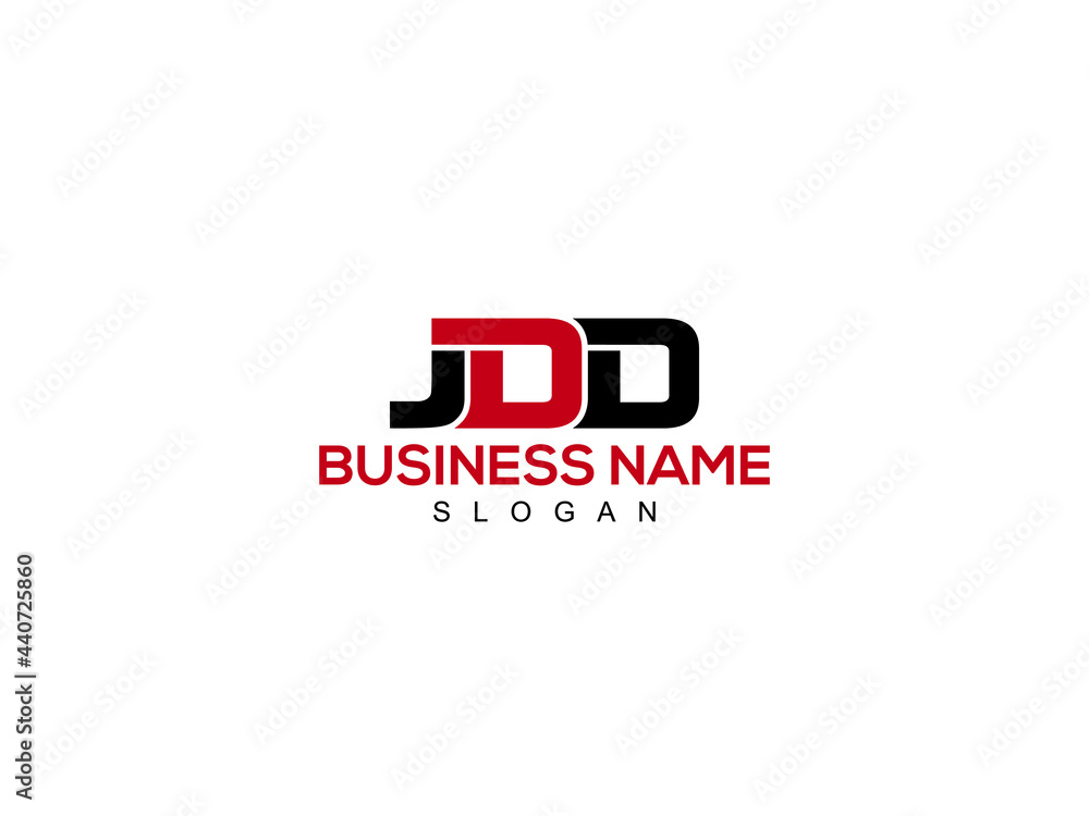 Letter JDD Logo Icon Design For Kind Of Use Stock Vector | Adobe Stock