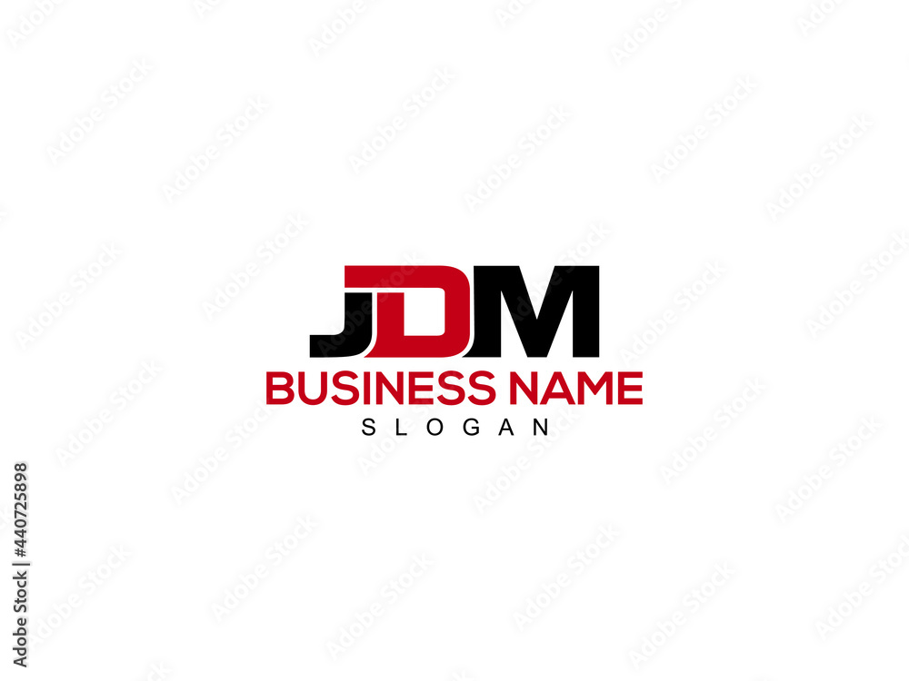Letter JDM Logo Icon Design For Kind Of Use Stock Vector | Adobe Stock