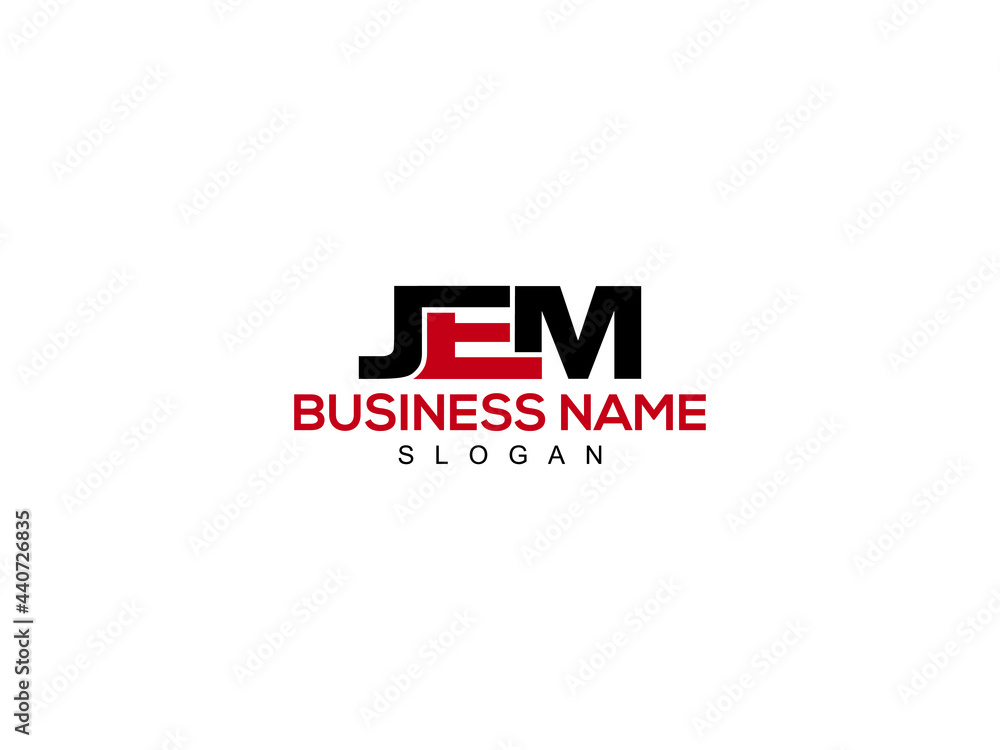 Letter JEM Logo Icon Design For Kind Of Use Stock Vector | Adobe Stock
