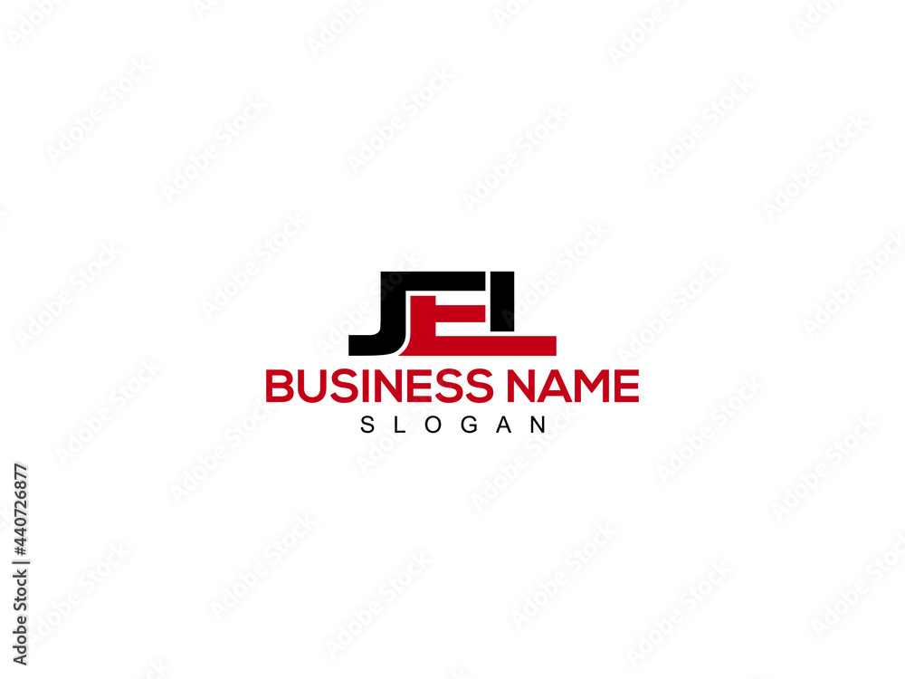 Letter JEL Logo Icon Design For Kind Of Use Stock Vector | Adobe Stock