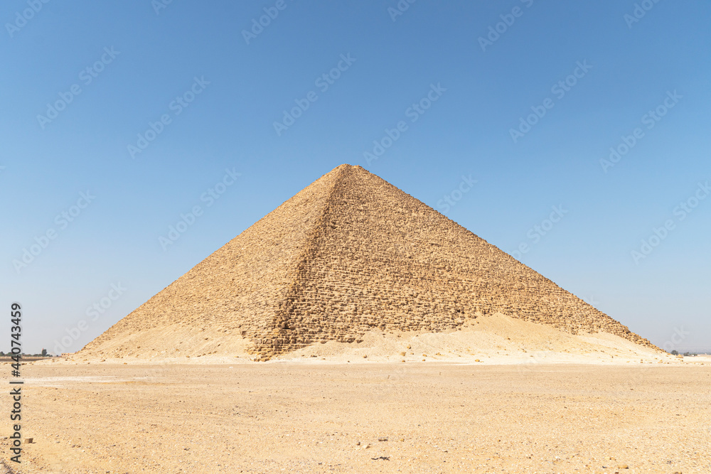 Northern Pyramid is the largest of the three large pyramids located on ...