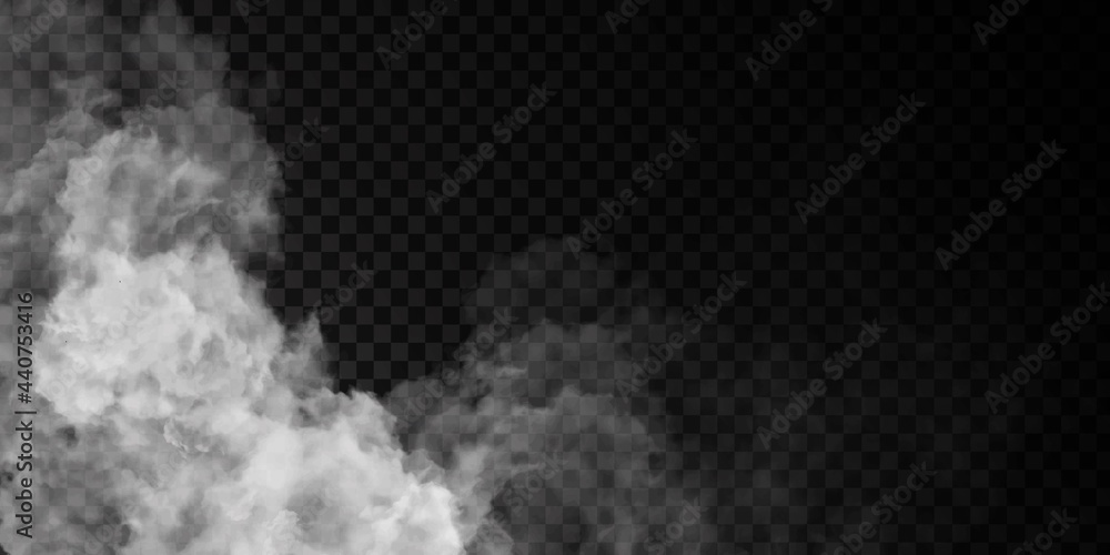 Vector realistic isolated Smoke effect for decoration and covering on ...