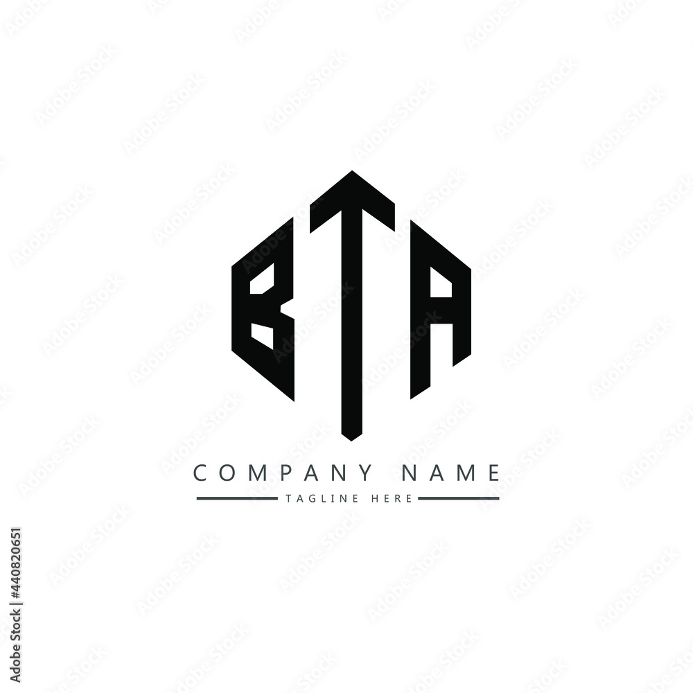BTA letter logo design with polygon shape. BTA polygon logo monogram ... BTA letter logo design with polygon shape. BTA polygon logo monogram ...