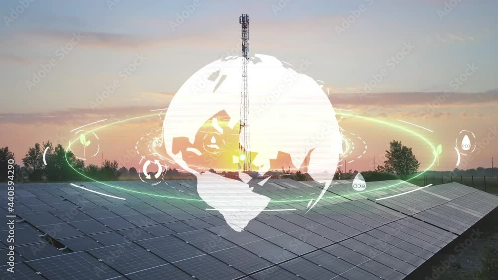 Save the planet go green concept. Renewable alternative eco Energy ...