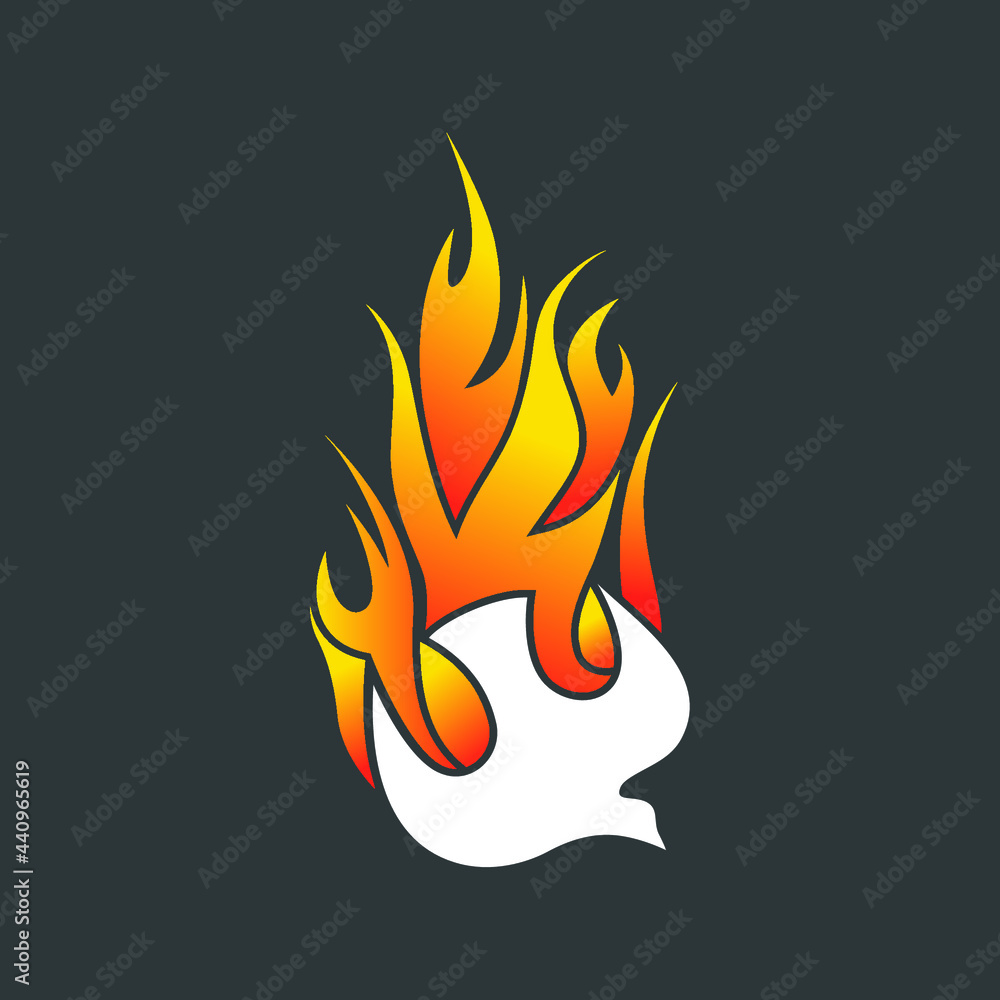 Holy spirit vector design Stock Vector | Adobe Stock