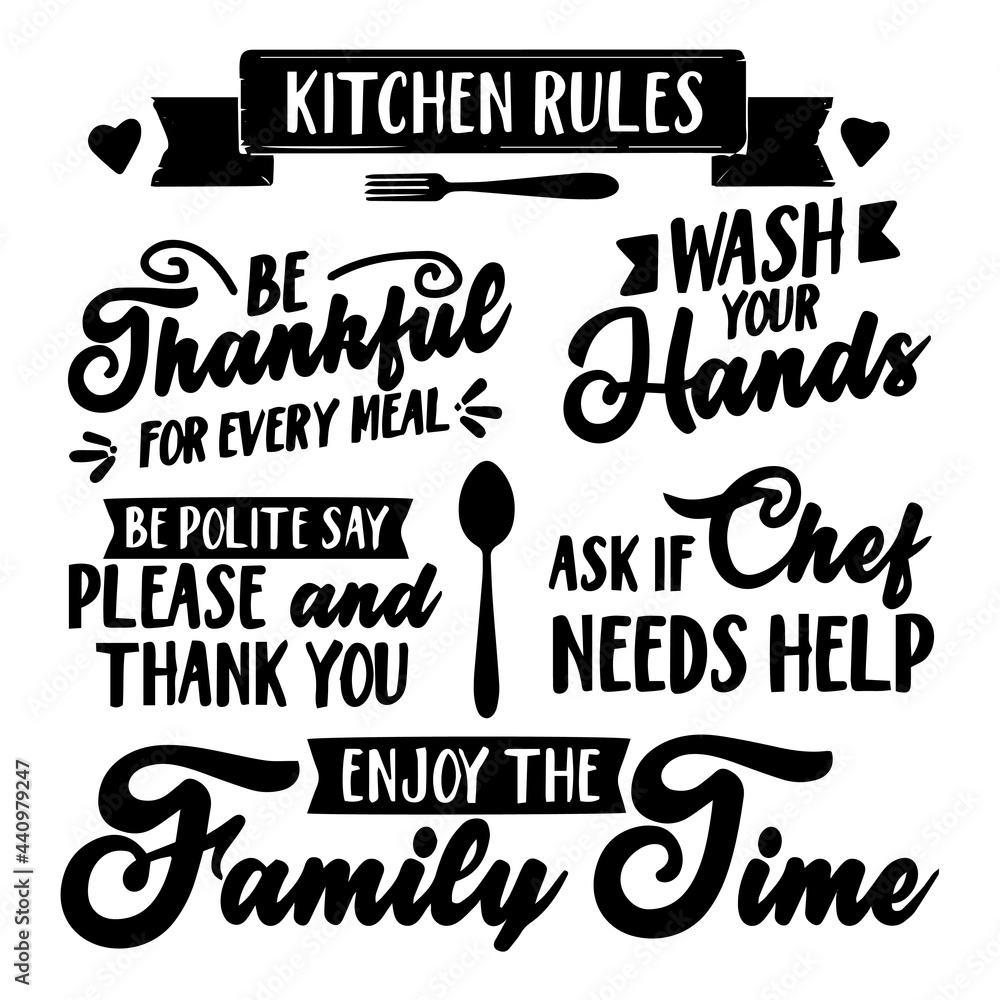 kitchen rules inspirational quotes, motivational positive quotes ...