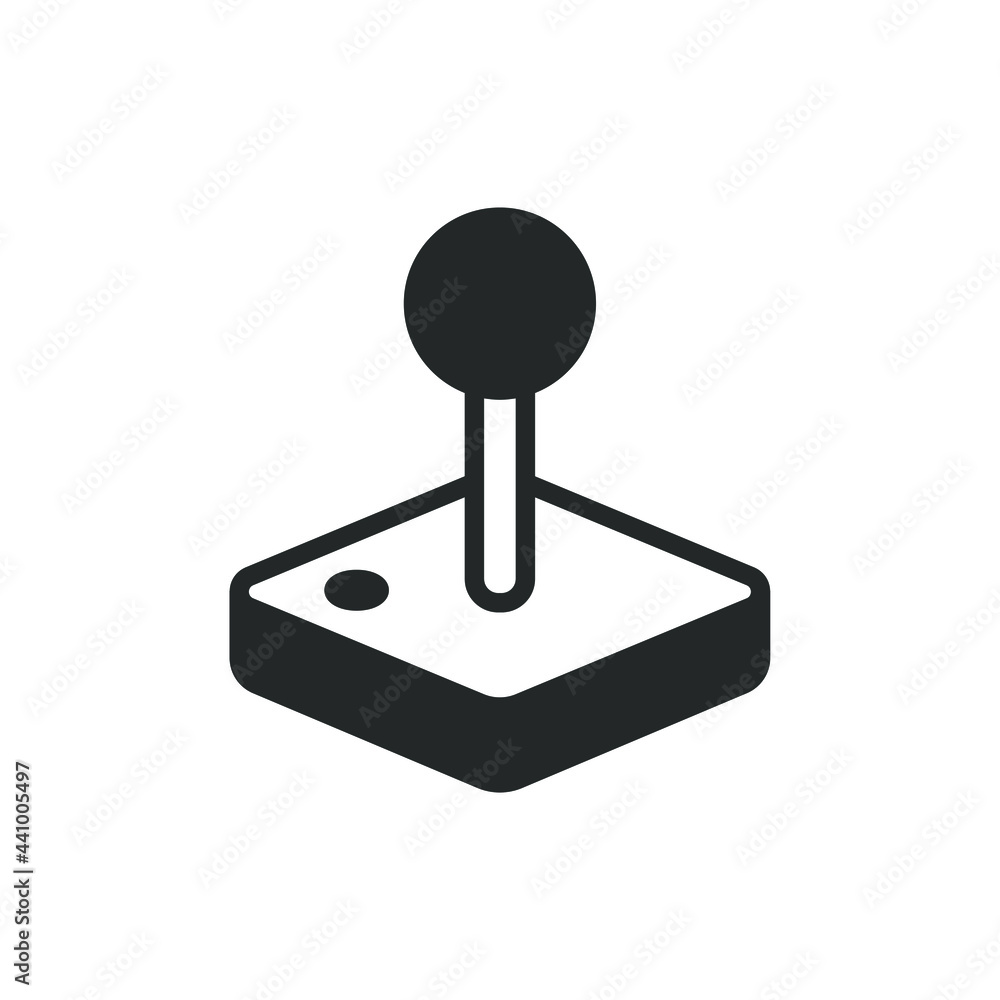 Joystick icon. Controller symbol. Console gamepad sign. Play and gaming ...
