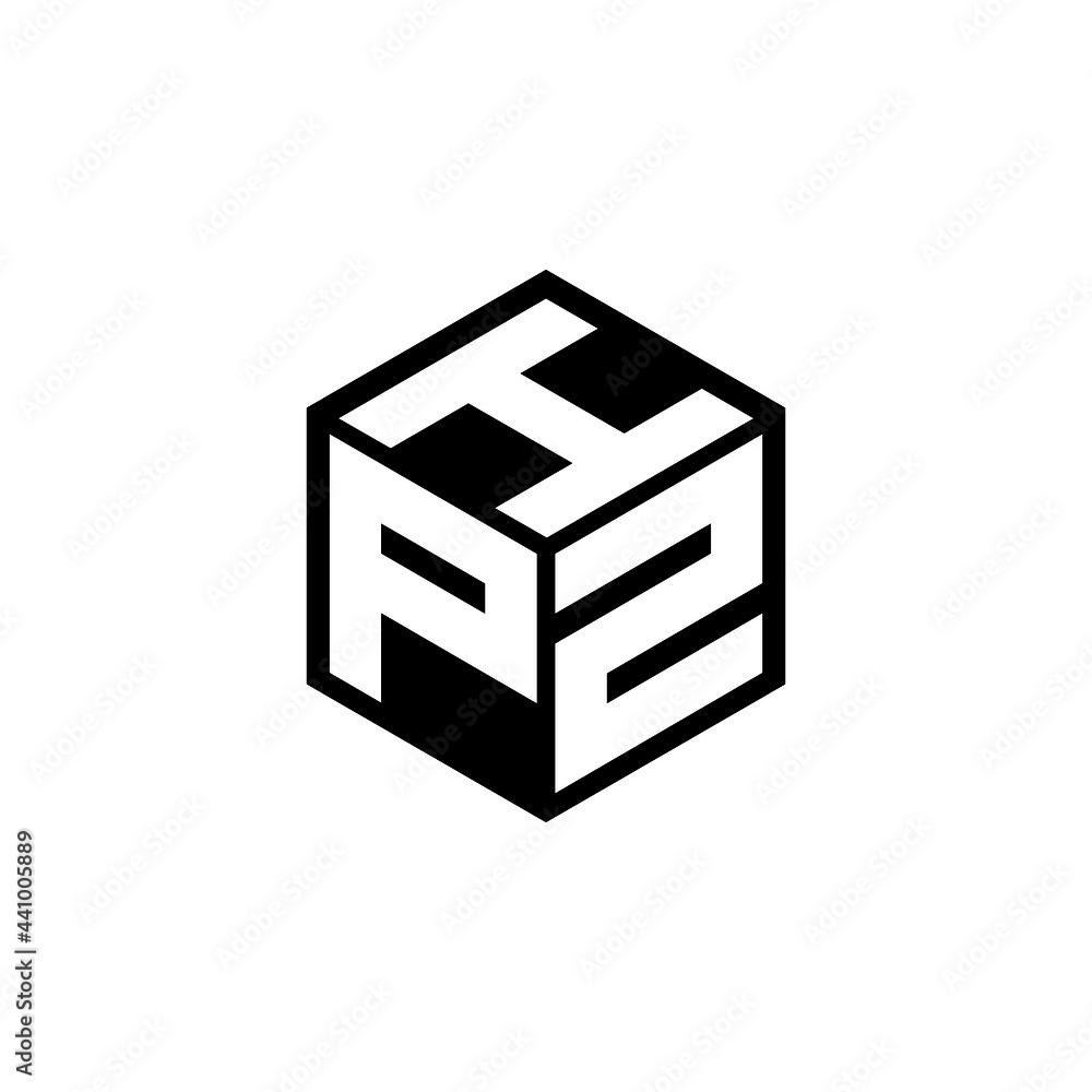 PZI letter logo design with white background in illustrator, vector ...