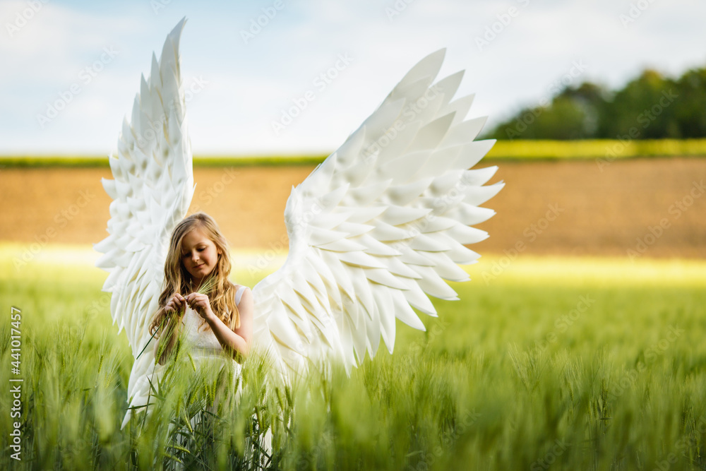 Angel Photography in Austria Stock Photo | Adobe Stock