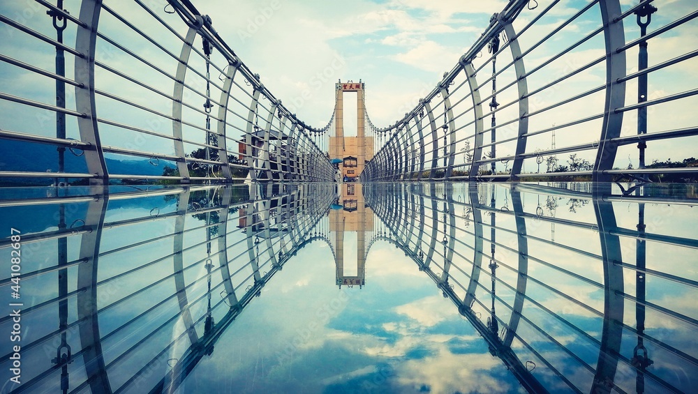 glass bridge Stock Photo | Adobe Stock