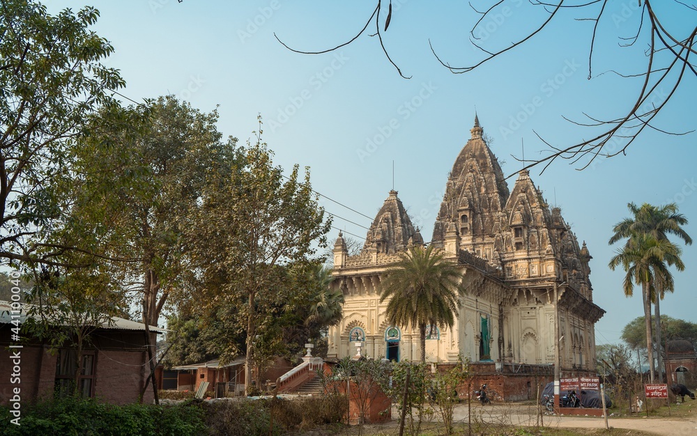 Old architecture of Raj Palace located at Rajnagar, Built by Darbhanga ...