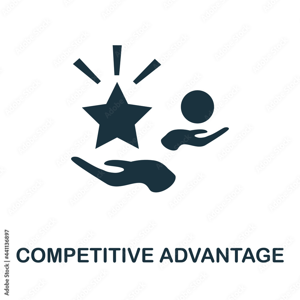 Competitive Advantage icon. Simple element from management collection ...