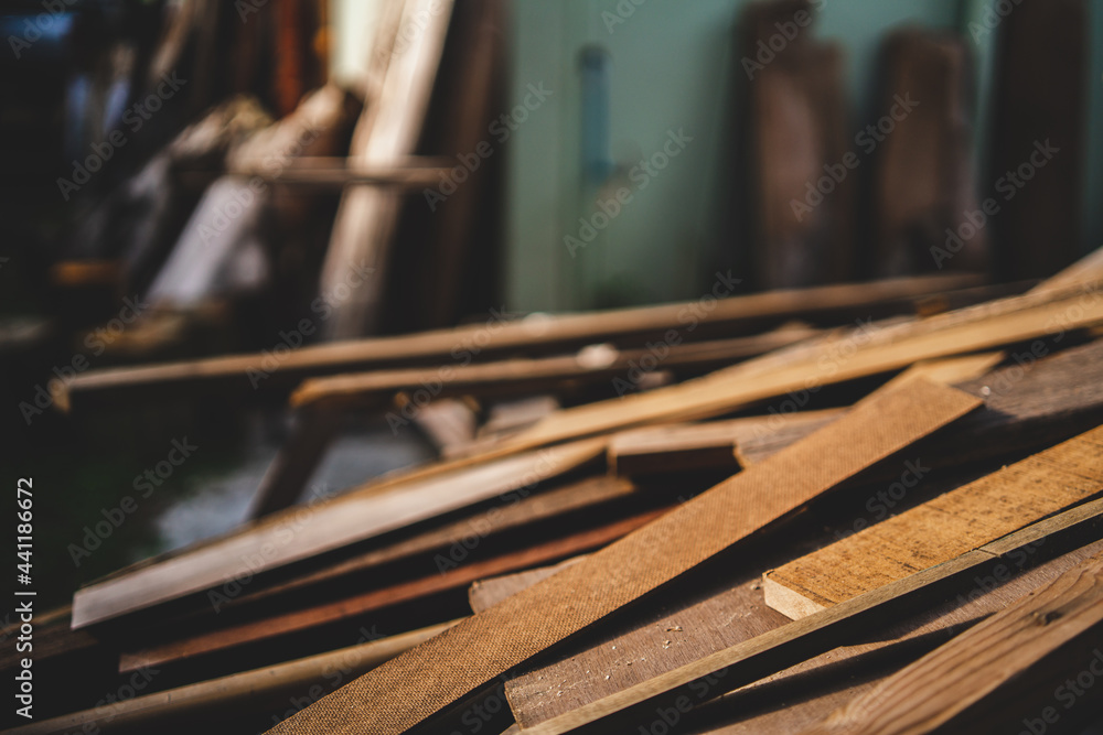 Background image of furniture woodworking workshop, carpenters ...
