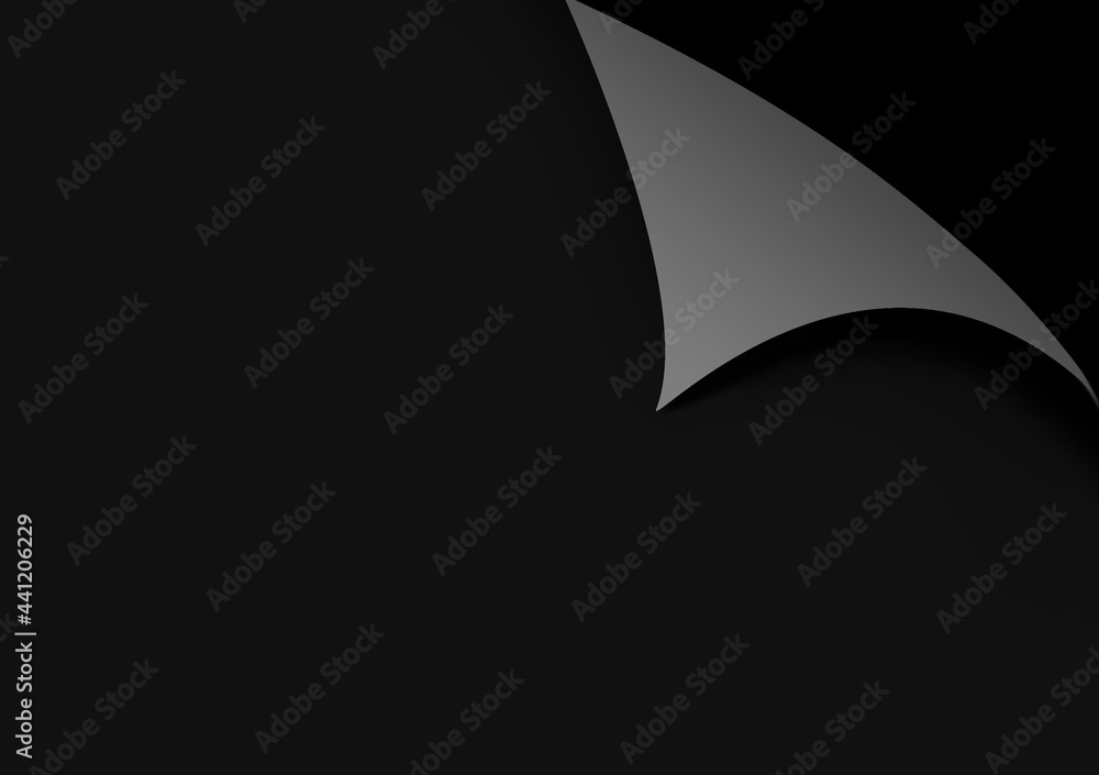 Paper fold page turn for digital layouts Stock Illustration | Adobe Stock