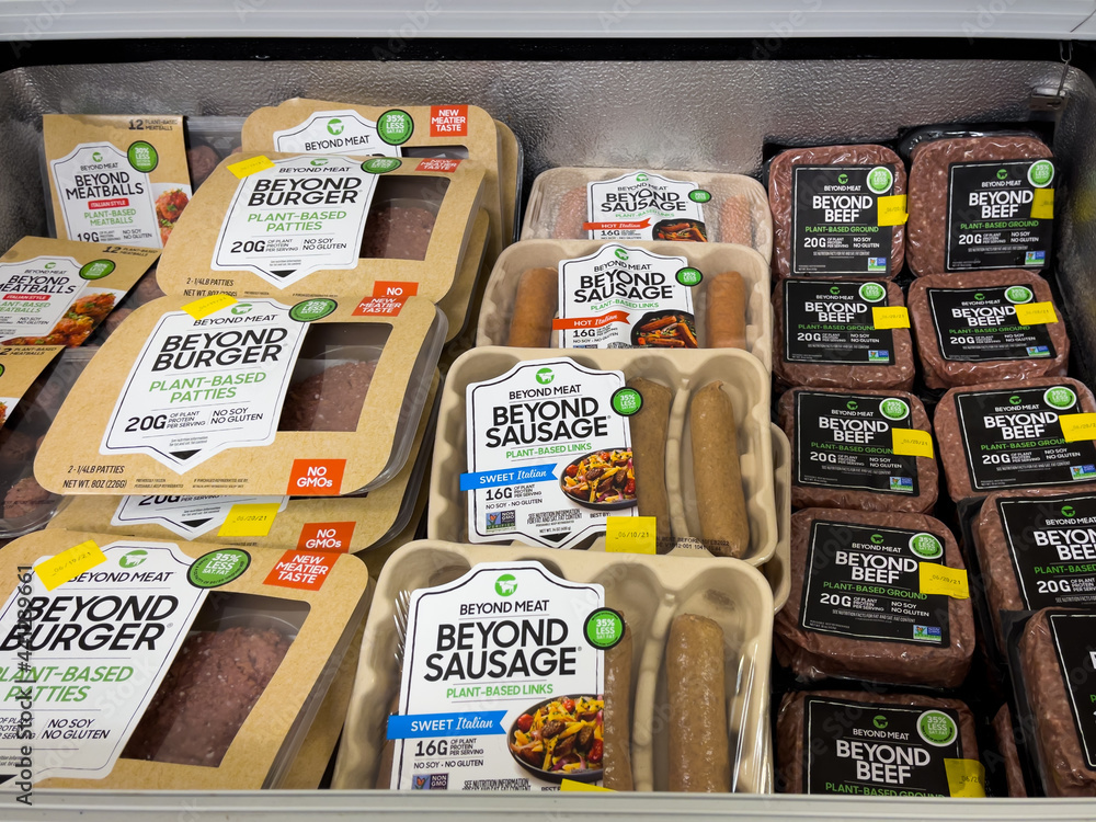 ATLANTA, GEORGIA - June 23, 2021 : Beyond Meat - Beyond Burgers, Beyond ...