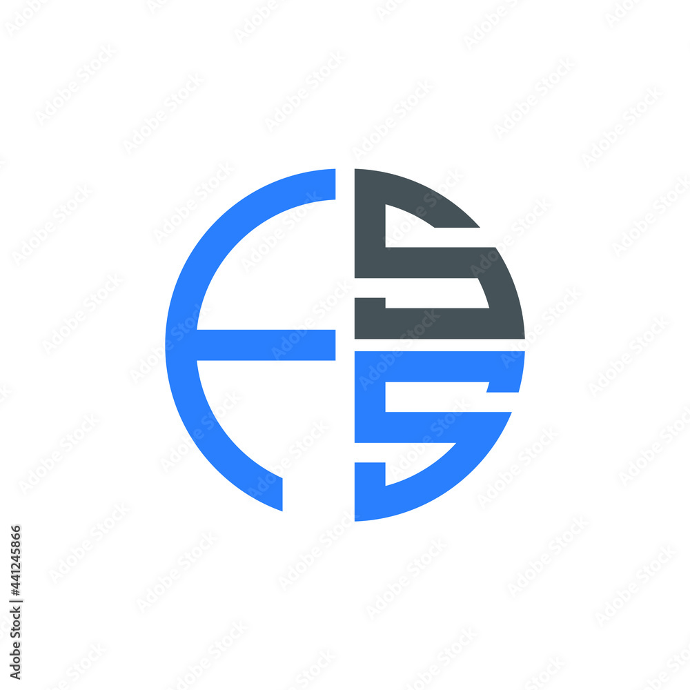 FSS logo FSS icon FSS vector FSS monogram FSS letter FSS minimalist FSS ...