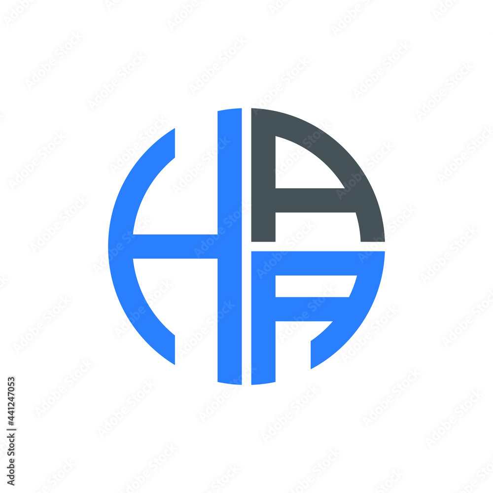 HAA logo HAA icon HAA vector HAA monogram HAA letter HAA minimalist HAA ...