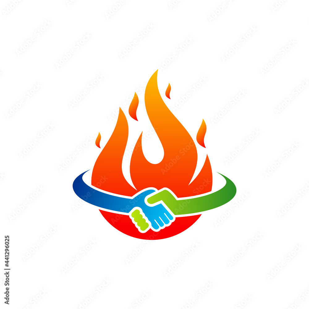 Fire Deal logo vector template, Creative Deal logo design concepts ...