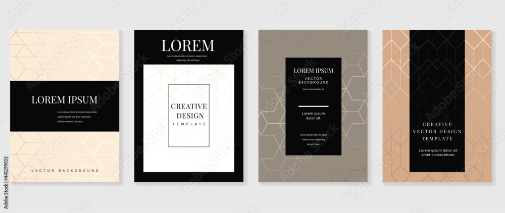 Creative cover design vector set. Watercolor book cover design ...