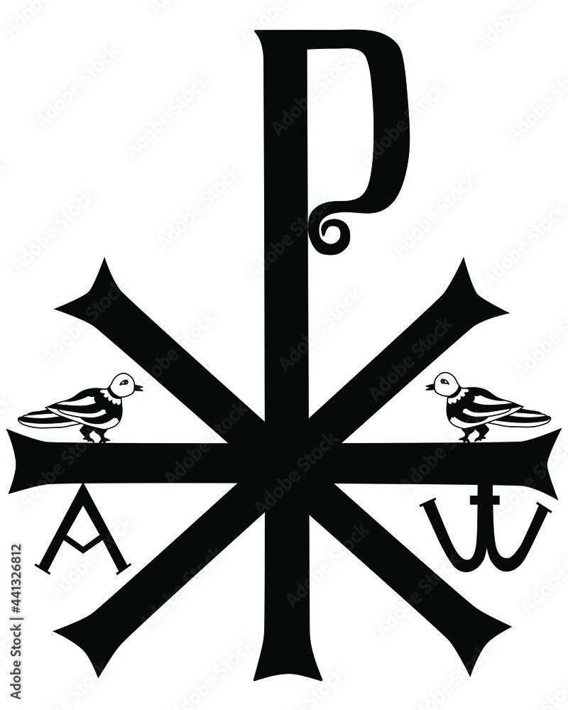XP is the early Christian sign. Chi Ro , Chrism or Chrismon. Monogram ...